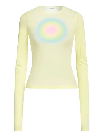 Sportmax Printed T-shirt - Yellow