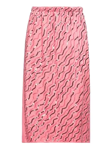Marni Midi Flared Skirt - Pink