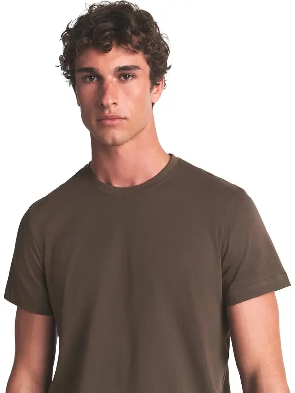 SKIMS Cotton Classic T Shirt - Driftwood