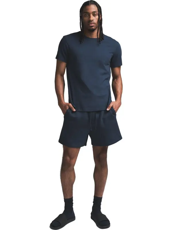 SKIMS Classic T Shirt | Deep Neutral | | Cotton - Navy