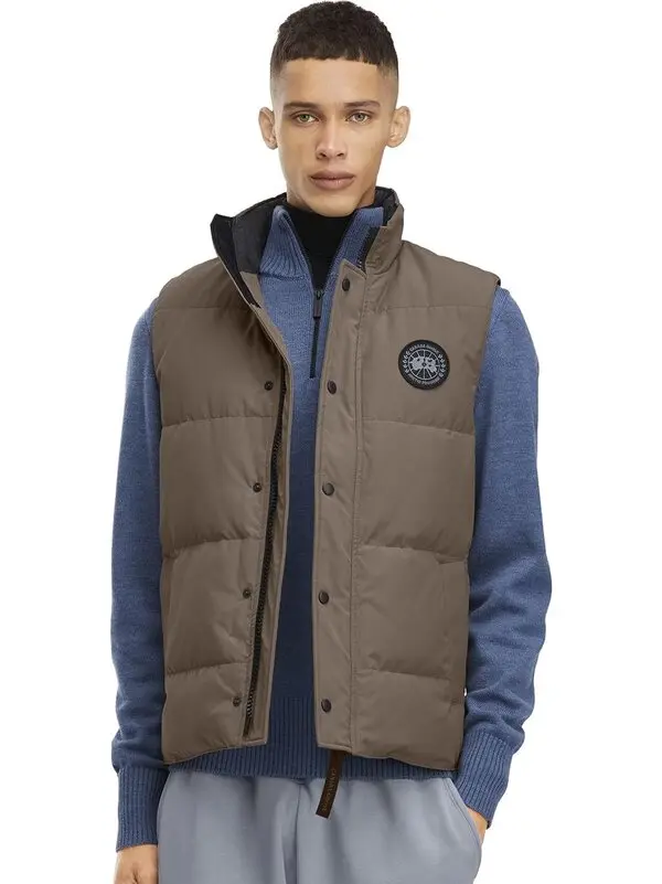 Canada Goose Garson Quilted Vest - Taupe Grey