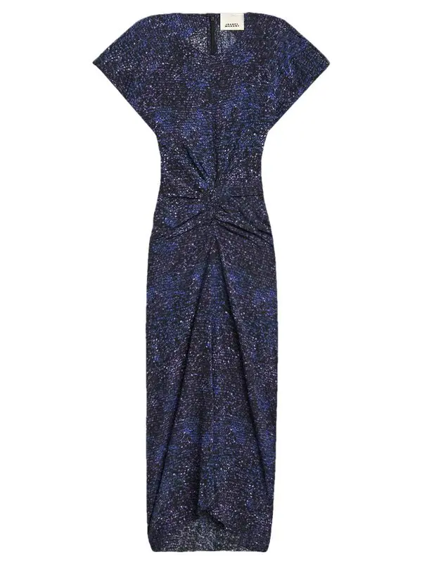 Isabel Marant Terena Midi Dress - Midnight