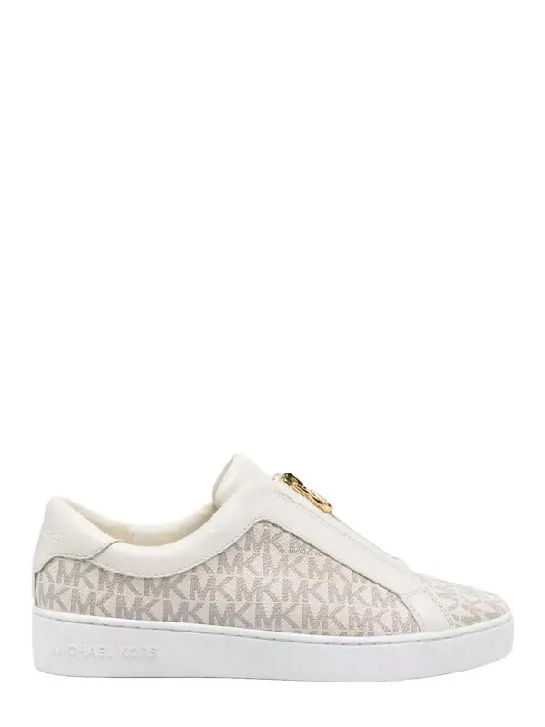 Michael Kors Keaton Logo-print Sneakers - Neutrals