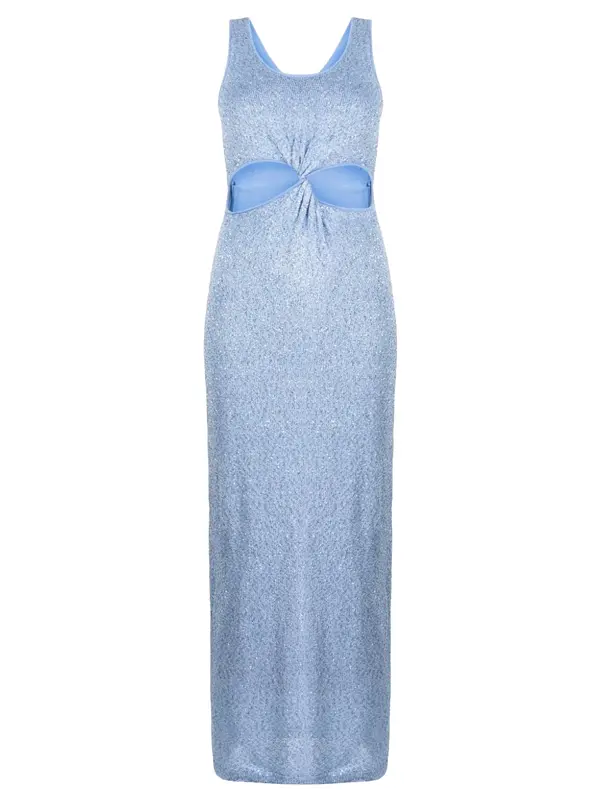 Simkhai Rayne Maxi Dress - Blue