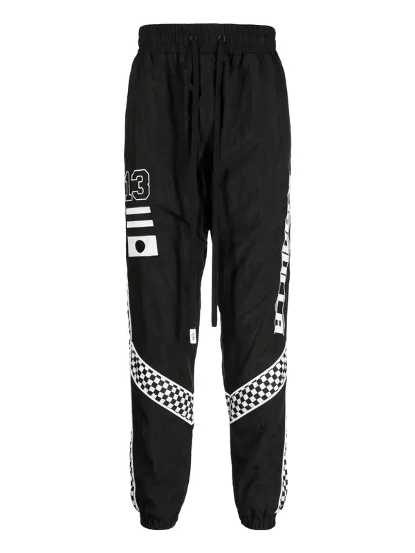HACULLA. Racer Overload Logo-print Track Pants - Black