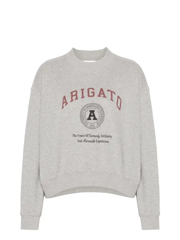 Axel Arigato Arigato University Mélange Sweatshirt - Grey