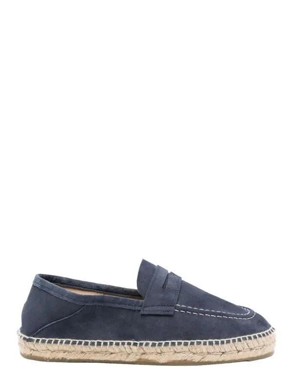 Manebí Hamptons Suede Espadrilles - Blue