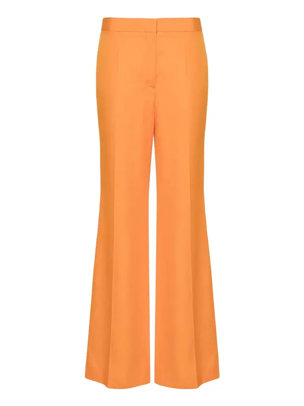 Stella McCartney Mid-rise Flared Trousers - Orange