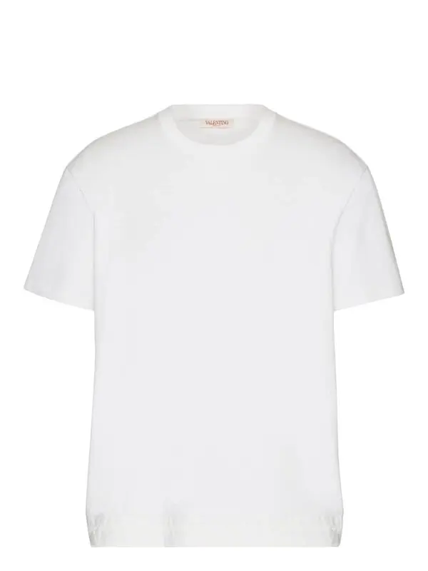 Valentino Garavani Toile Iconographe Cotton T-shirt - White