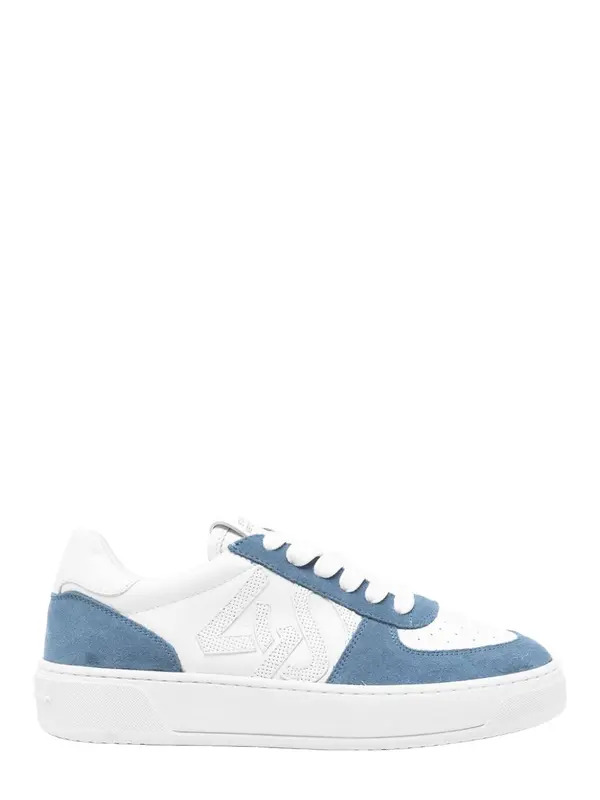 STUART WEITZMAN Courtside Leather Sneakers - White