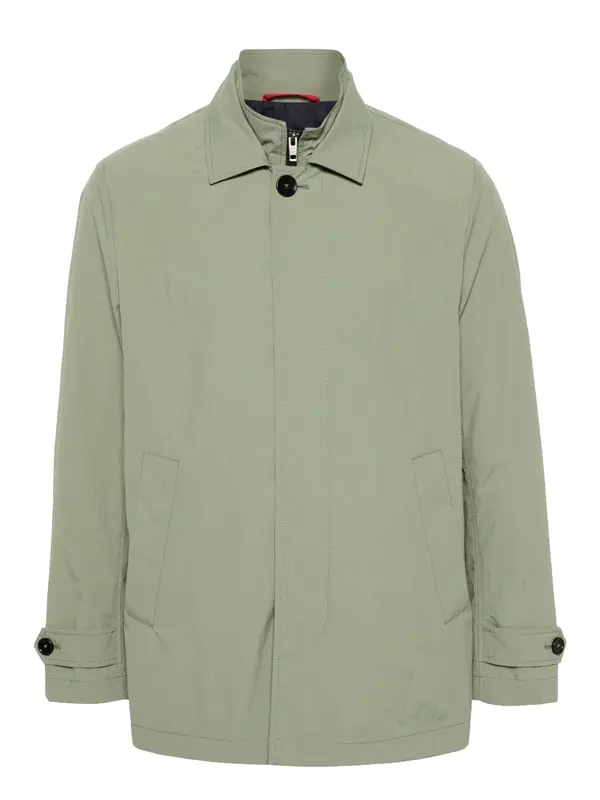 FAY Layered Jacket - Green