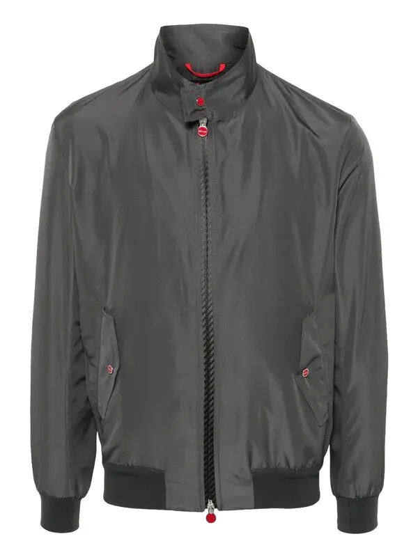 Kiton Zipped Lightweight Jacket - Grey