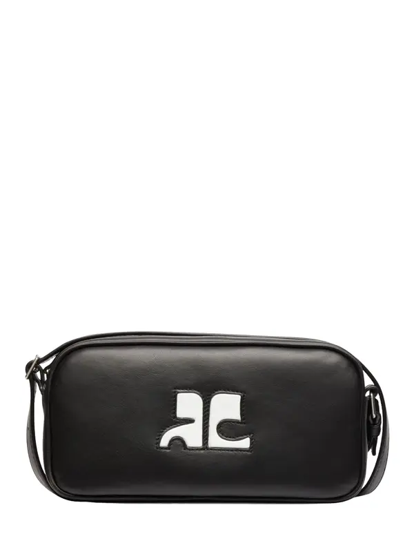 COURREGES Reedition Leather Bag - Black