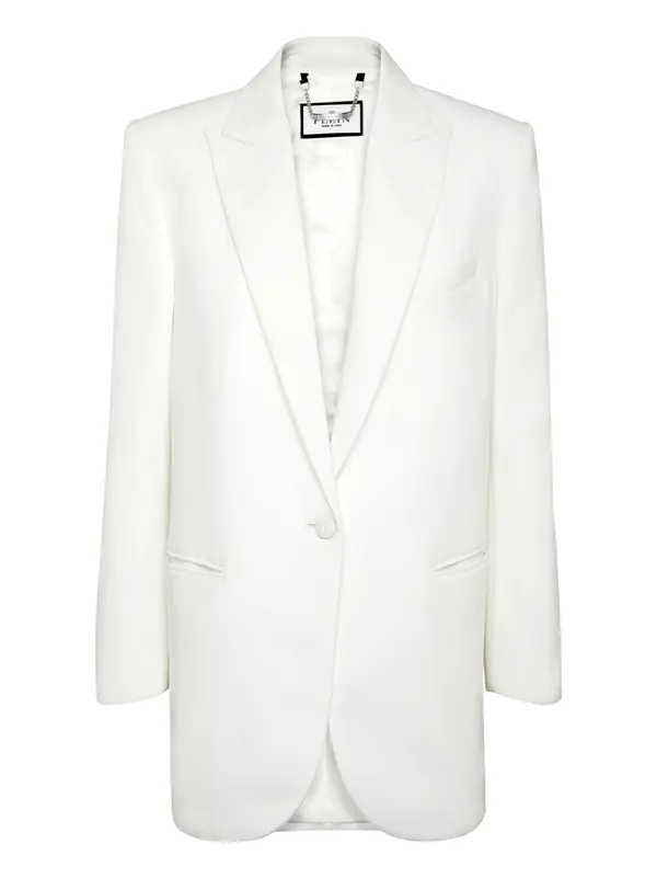 Philipp Plein Cady Blazer - White