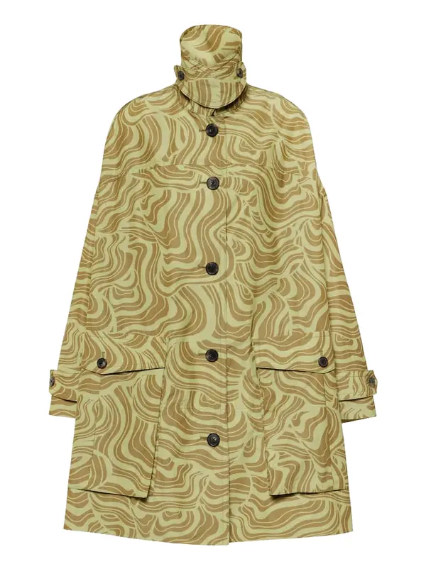 Dries Van Noten Printed Coat - Multicoloured