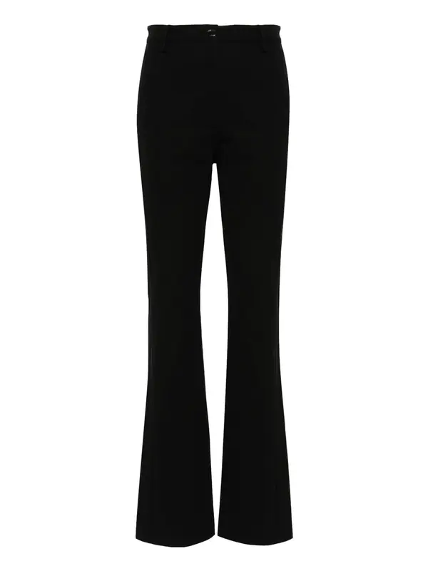 Pinko High-waisted Trousers - Black