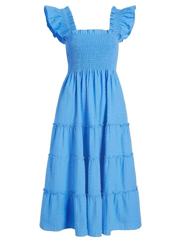 Hill House Home The Ellie Nap Dress - Hydrangea Blue