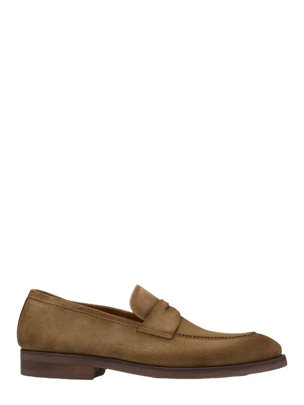 Magnanni Lucien Suede Penny Loafers - Torba