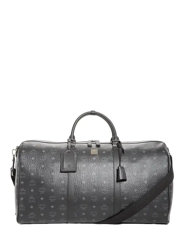 Mcm Visetos Traveler Weekender - Black