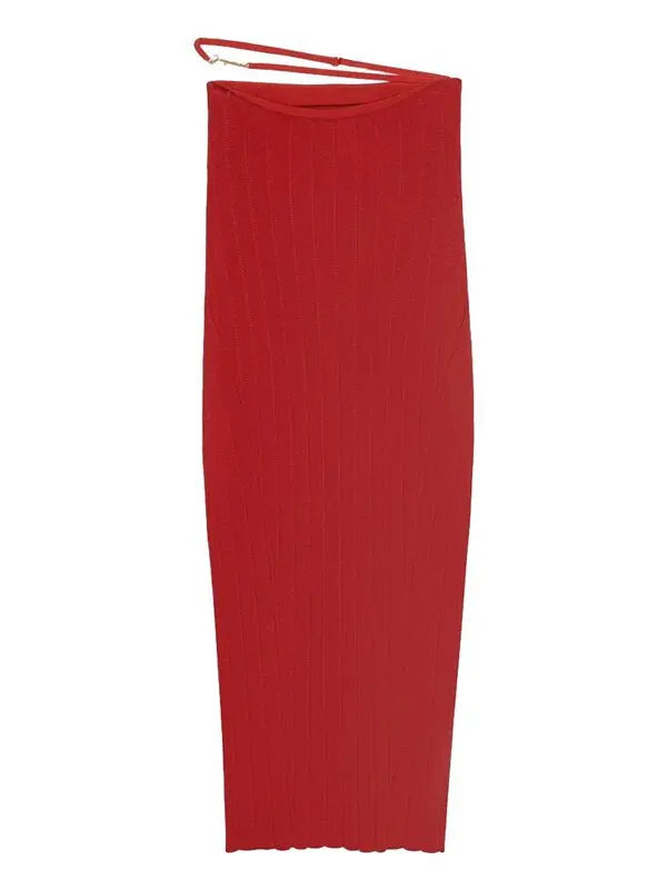 Jacquemus La Jupe Pralu Skirt - Red