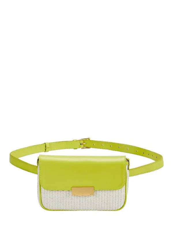 Gigi New York Carrie Crossbody Belt Bag - Natural