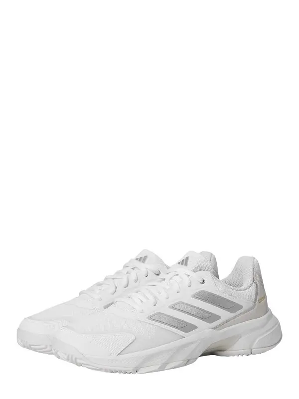 Adidas Courtjam Control 3 Tennis Shoes - White