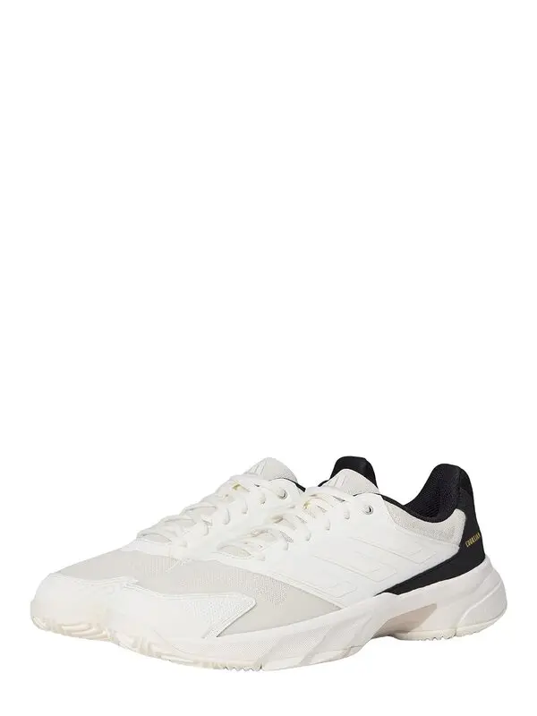 Adidas Courtjam Control 3 Tennis Shoe - White