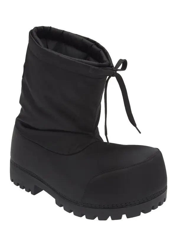 Balenciaga Alaska Puffer Boots - Black