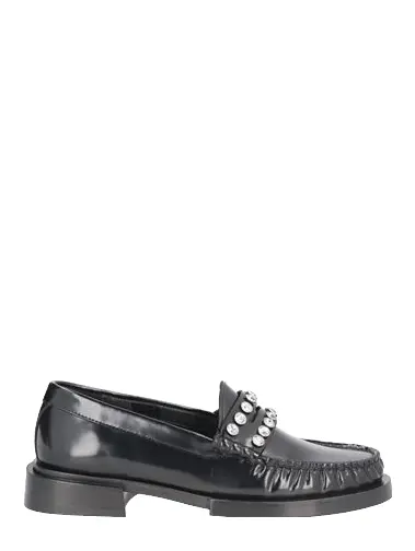 Sandro Leather Loafers - Black