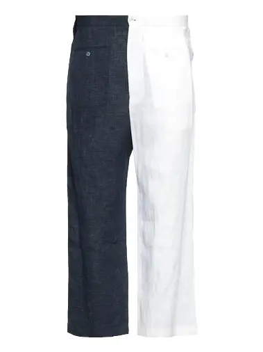 Dolce & Gabbana Linen Chinos - Blue