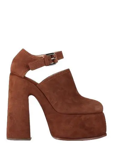 Casadei Leather Pumps - Brown