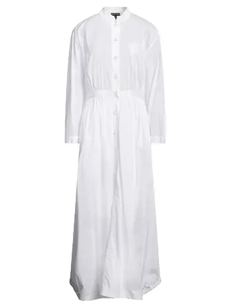 Emporio Armani Maxi Shirt Dress - White