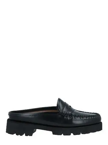 WEEJUNS® BY G.H. BASS & CO Leather Mules - Black