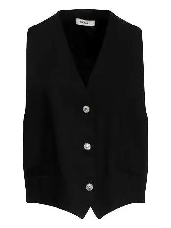 Sandro Tailored Vest - Black