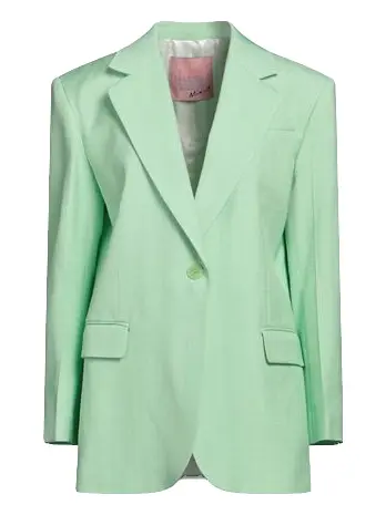 Sandro Viscose Blend Blazer - Green