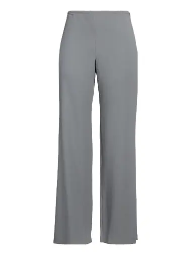 Emporio Armani Wide-leg Crepe Pants - Grey
