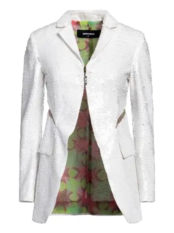 Dsquared2 Sequined Blazer - White