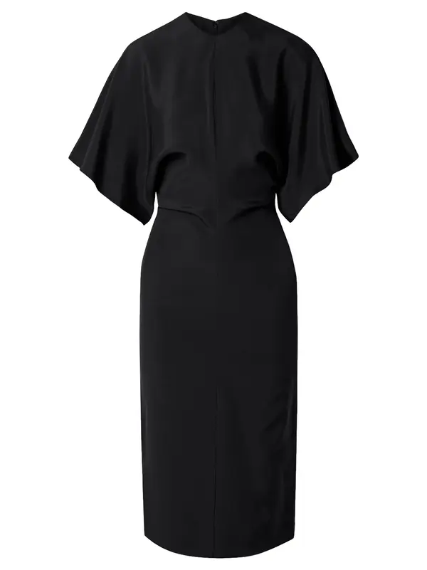 FFORME Ekani Silk Midi Dress - Black