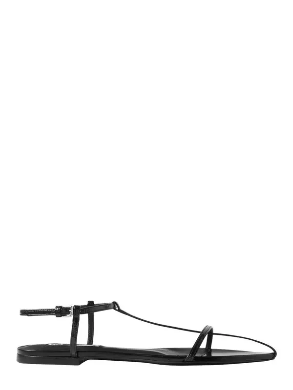JIL SANDER - Jil Sander Leather Point-toe Sandals