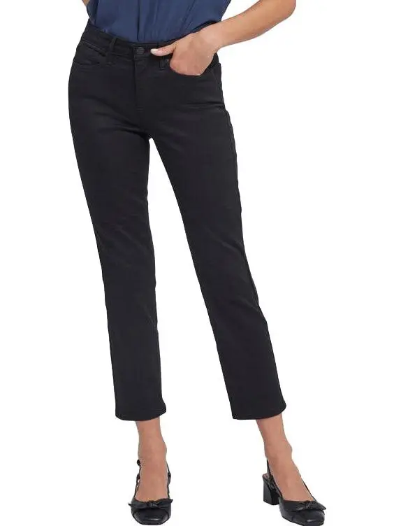 NYDJ Sheri Slim Ankle Jeans - Black