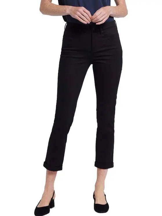 NYDJ Sheri Slim Ankle Jeans - Black