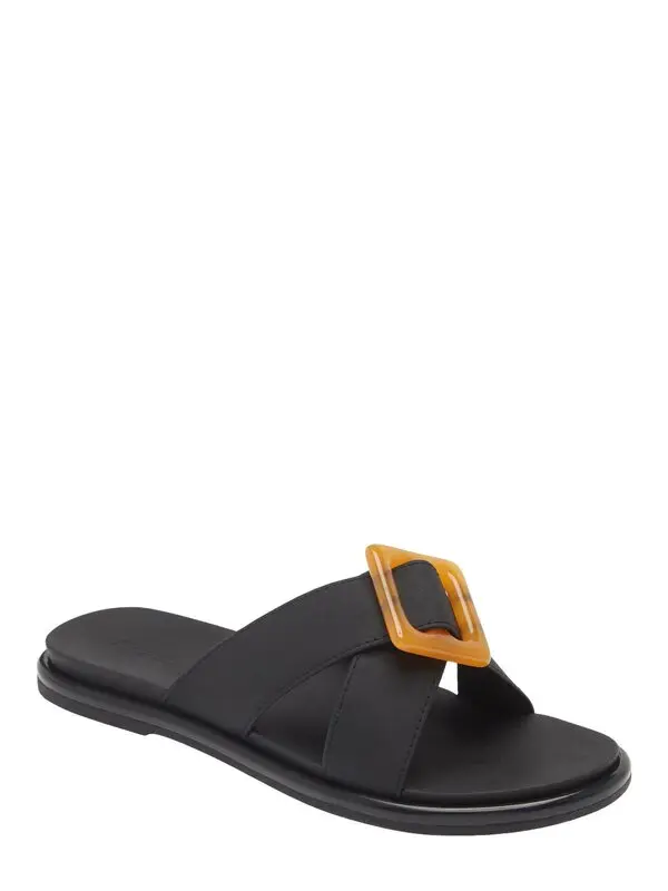 Olukai La'i Slide Sandal - Black/black