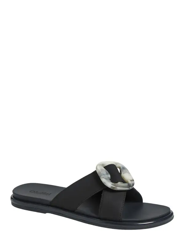 Olukai La'i Slide Sandal - Lava Rock / Lava Rock