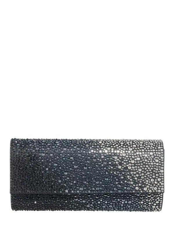 Judith Leiber Perry Ombre Crystal Flap Clutch - Eobsi