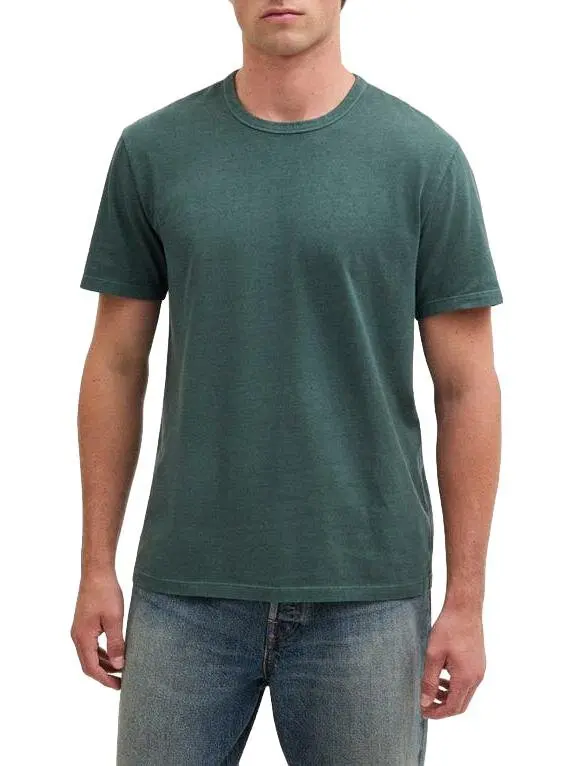 Madewell Allday Garment Dyed Cotton T-shirt - Hunter