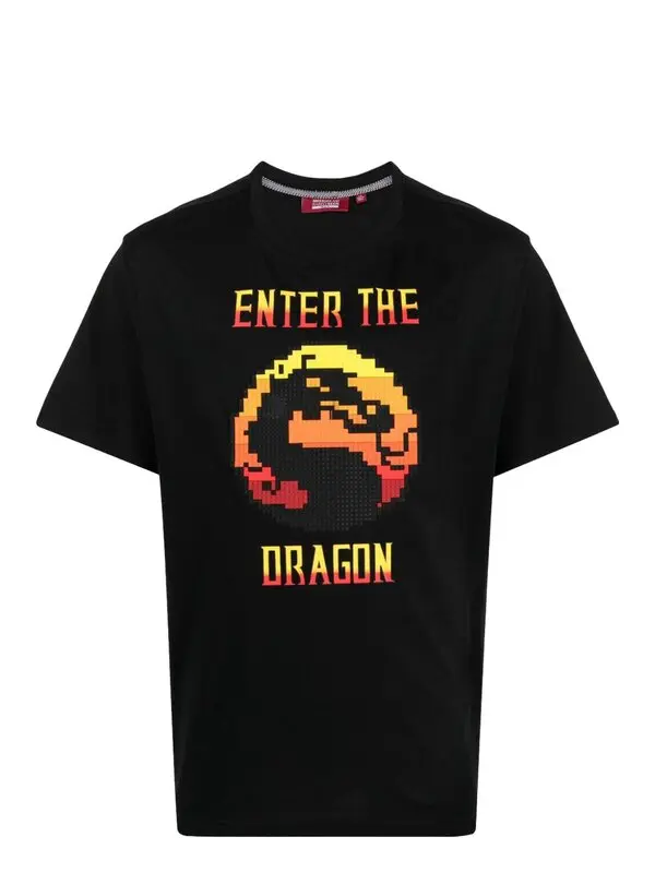 MOSTLY HEARD RARELY SEEN Enter The Dragon Cotton T-shirt - Black