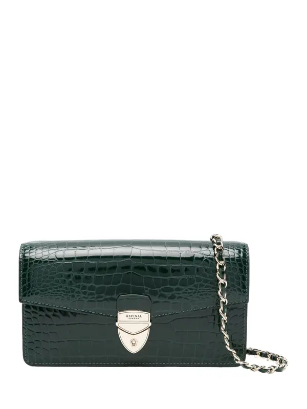 ASPINAL OF LONDON Mayfair Crossbody Bag - Green
