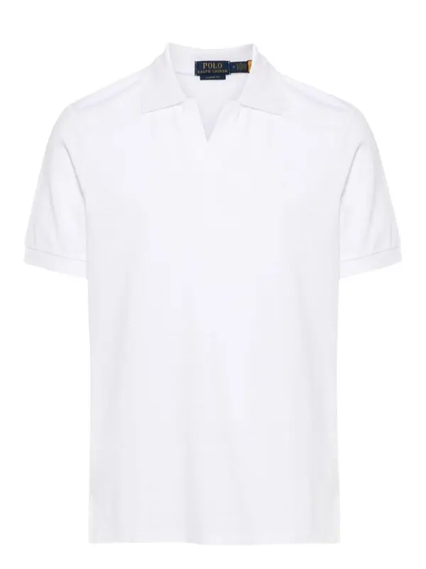 Polo Ralph Lauren Polo Pony Cotton Polo Shirt - White