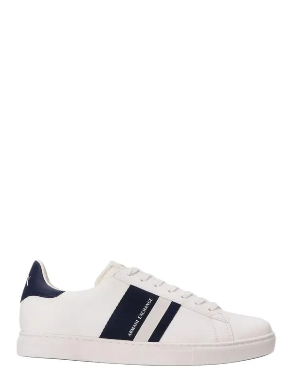 Armani Exchange Ax Lace-up Sneakers - White