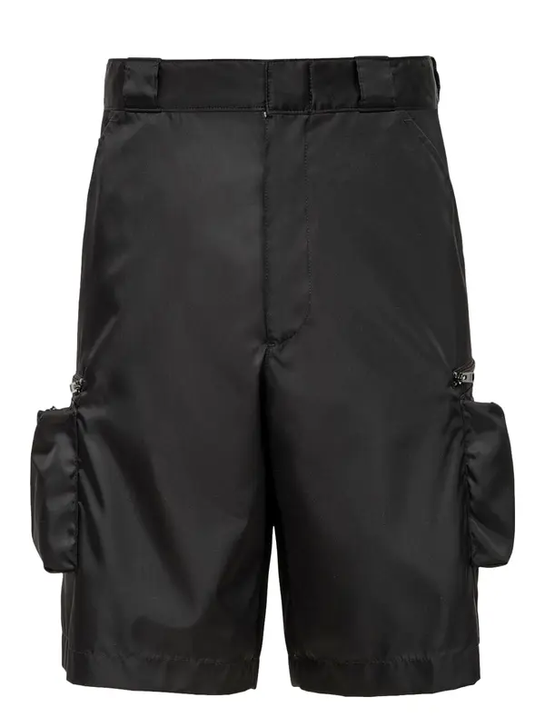 Prada Re-nylon Bermuda Shorts - Black